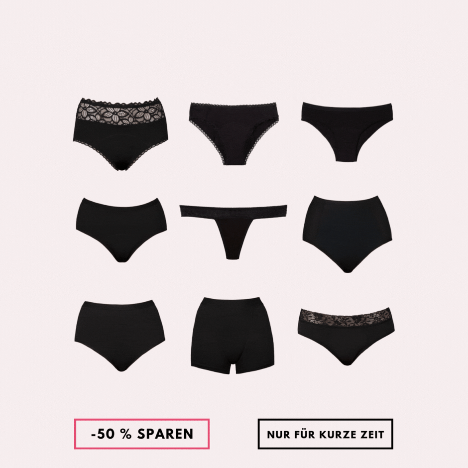 Periodenunterwäsche von Taynie online kaufen: bequem, sicher ️ – taynie
